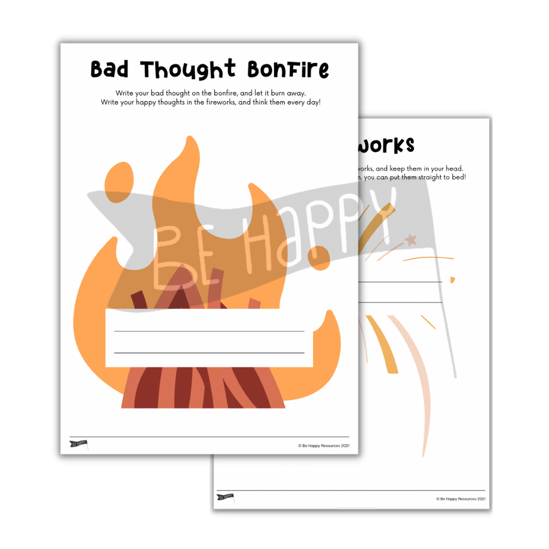 Bad Thought Bonfire - Be Happy Resources