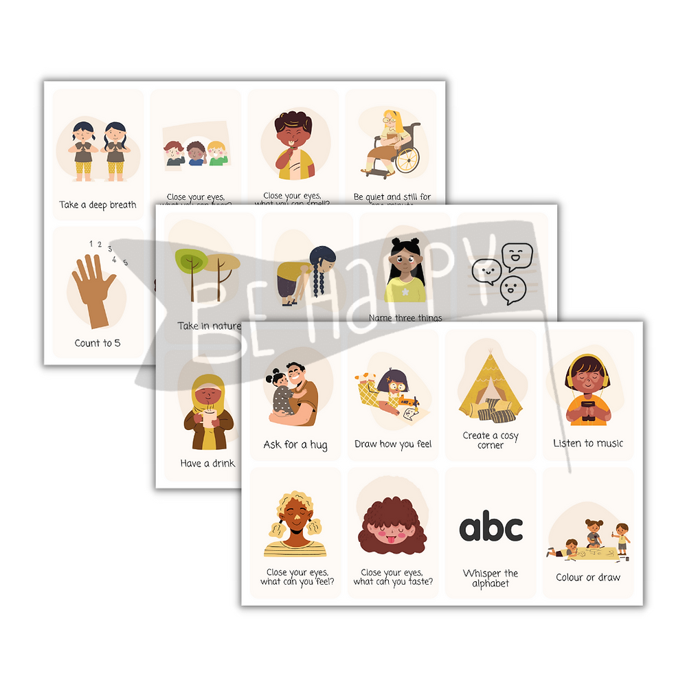 Calm Cards [Flashcards] - Be Happy Resources
