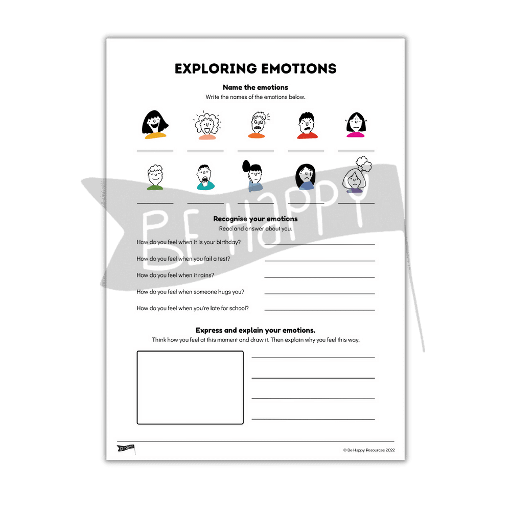 Exploring Emotions - Be Happy Resources