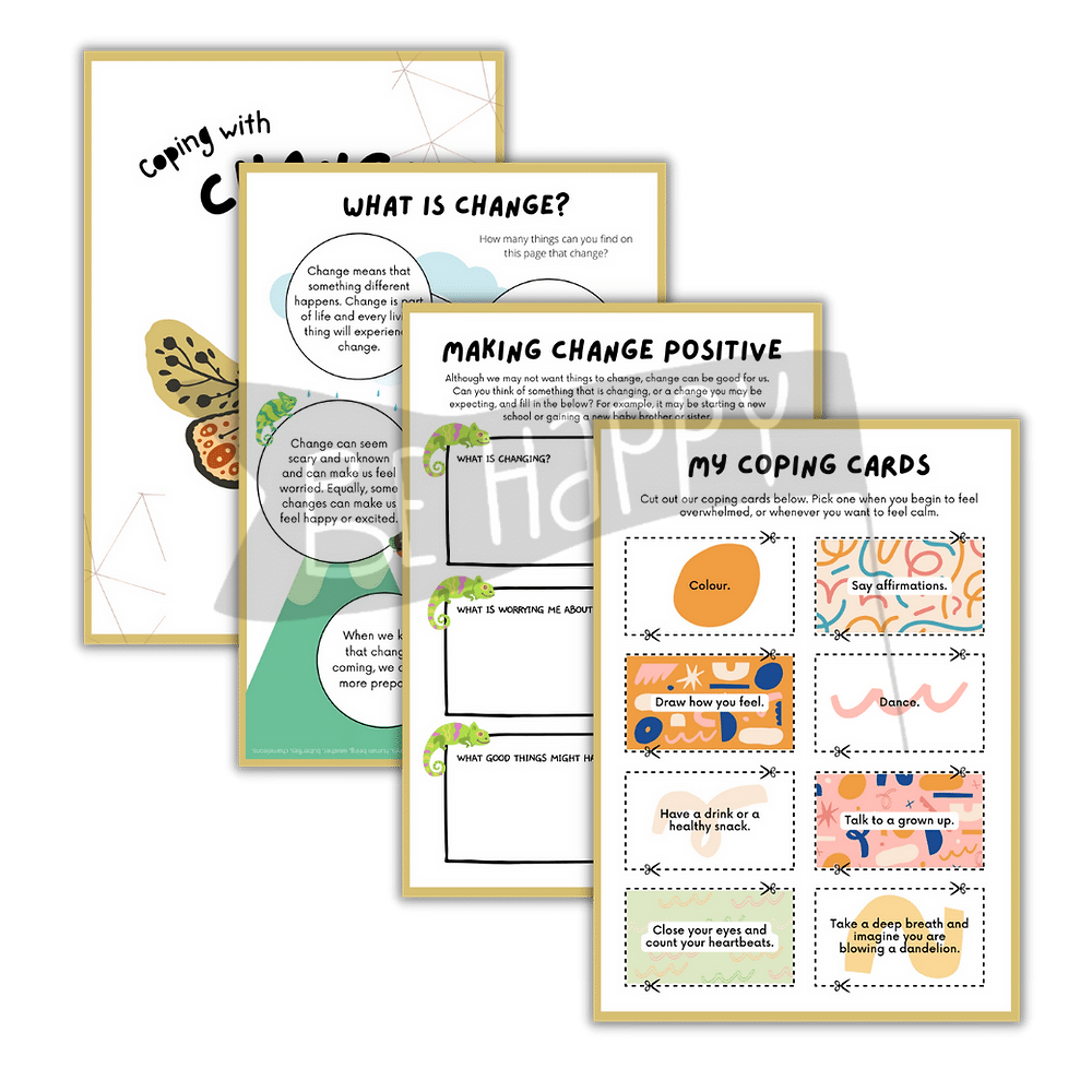 Coping with Change Resource Pack - Be Happy Resources