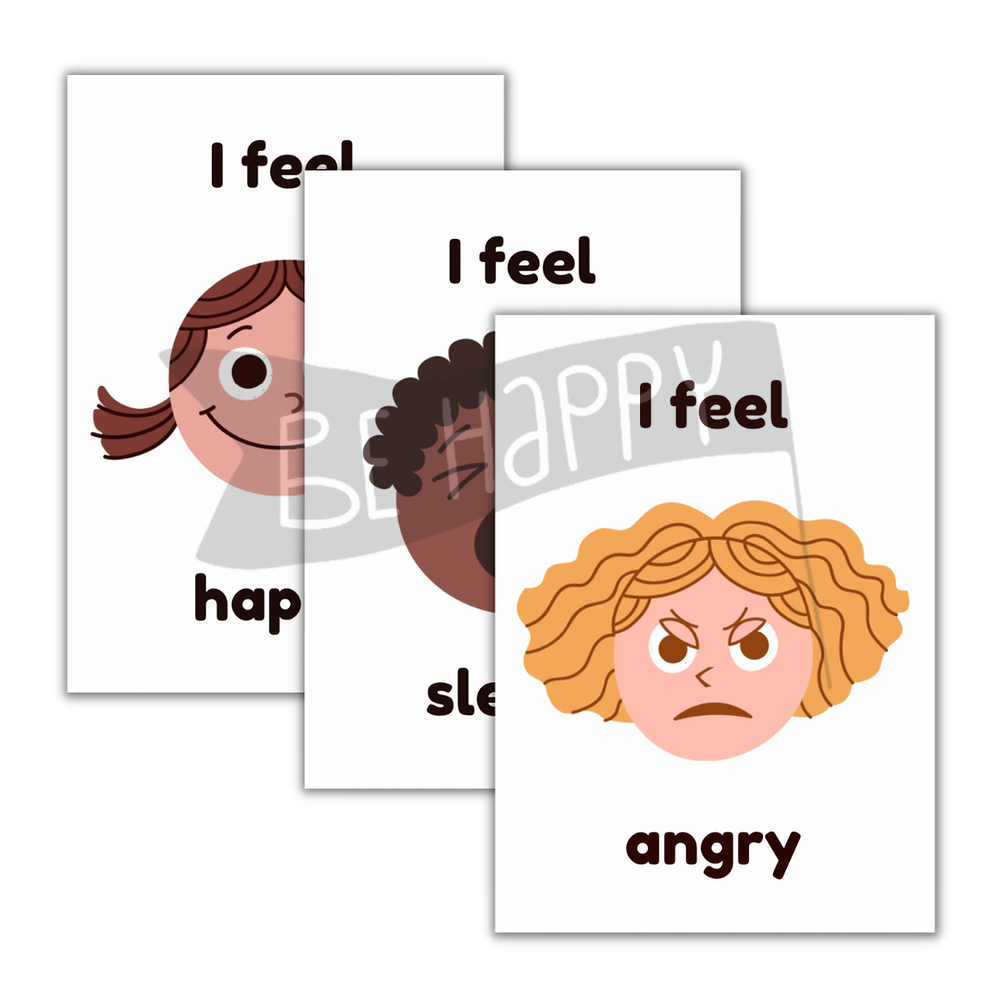 A4 Eco Emotion Posters - Be Happy Resources