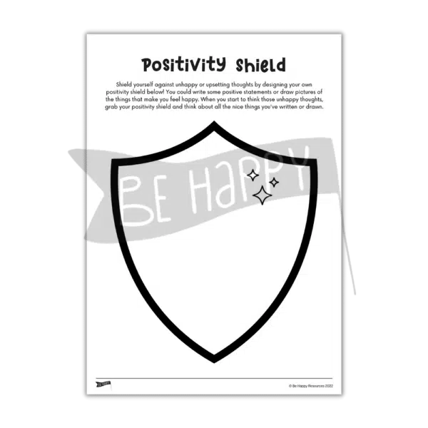 Positivity Shield - Be Happy Resources