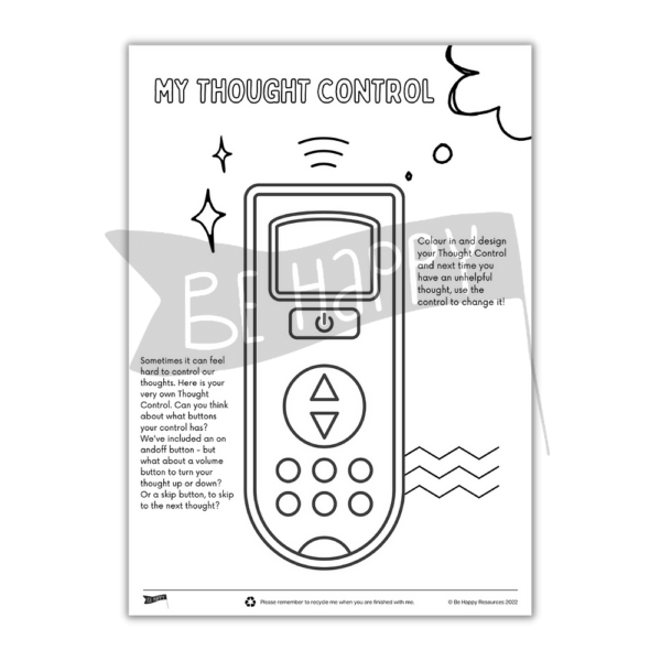 My Thought Control - Be Happy Resources