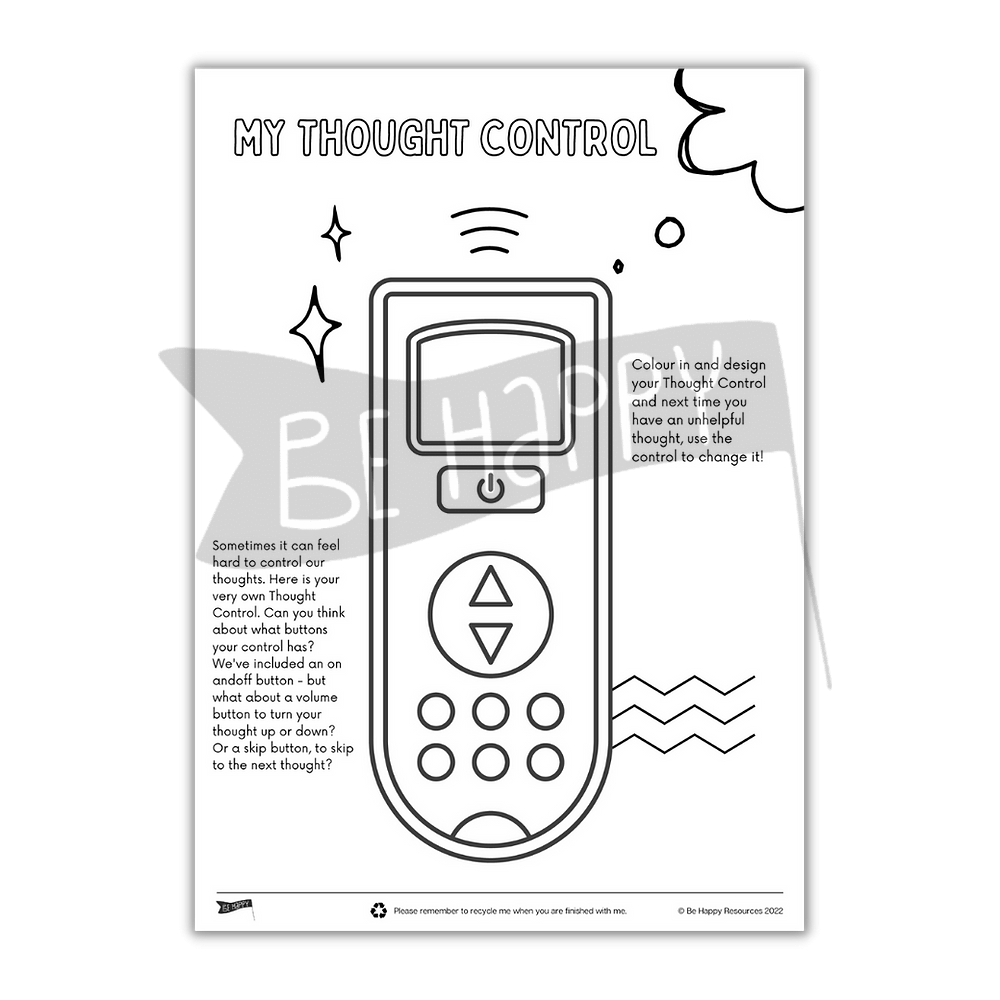 My Thought Control - Be Happy Resources