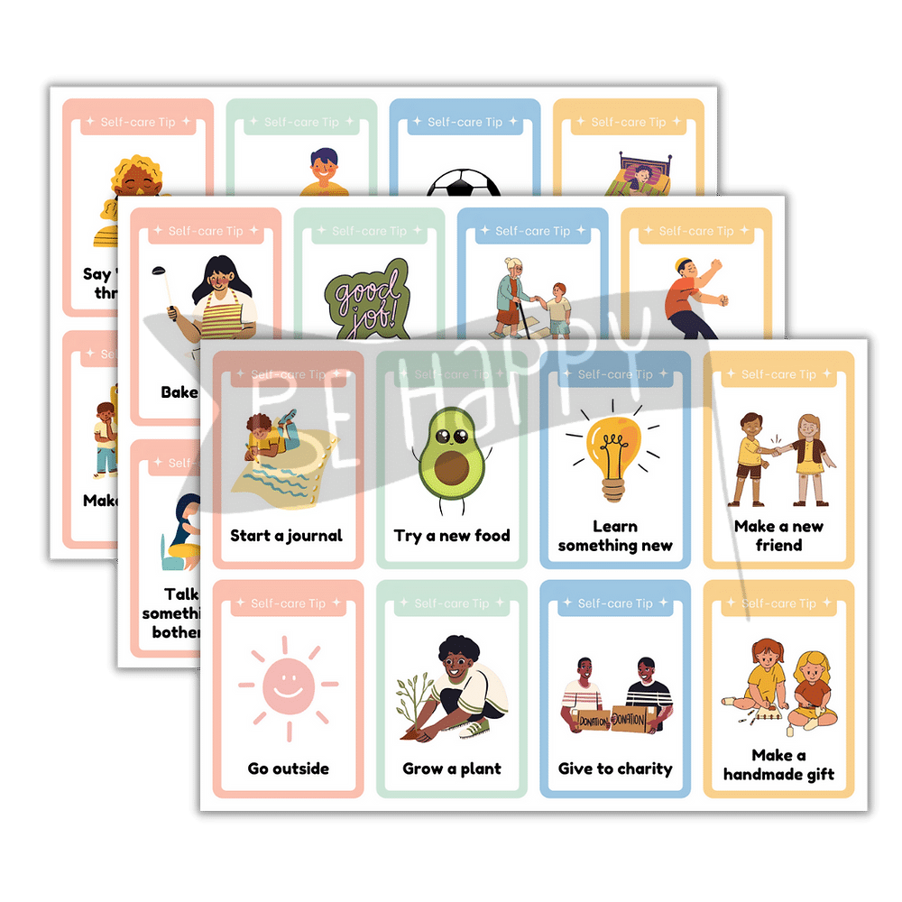 Self Care Cards - Be Happy Resources