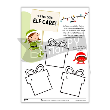 Time for Elf Care - Be Happy Resources