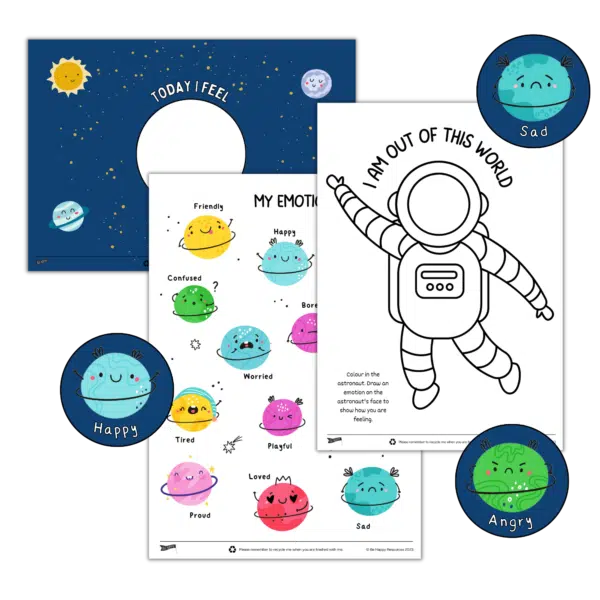 Today I Feel Space - Be Happy Resources