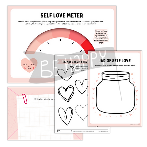 Self Love Meter - Be Happy Resources