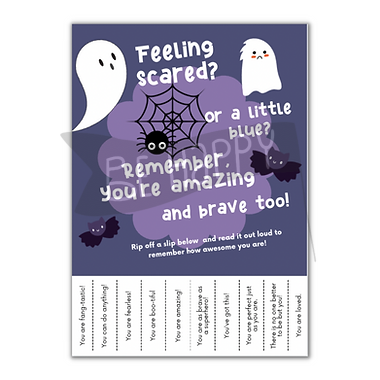 Halloween Classroom Print - Be Happy Resources