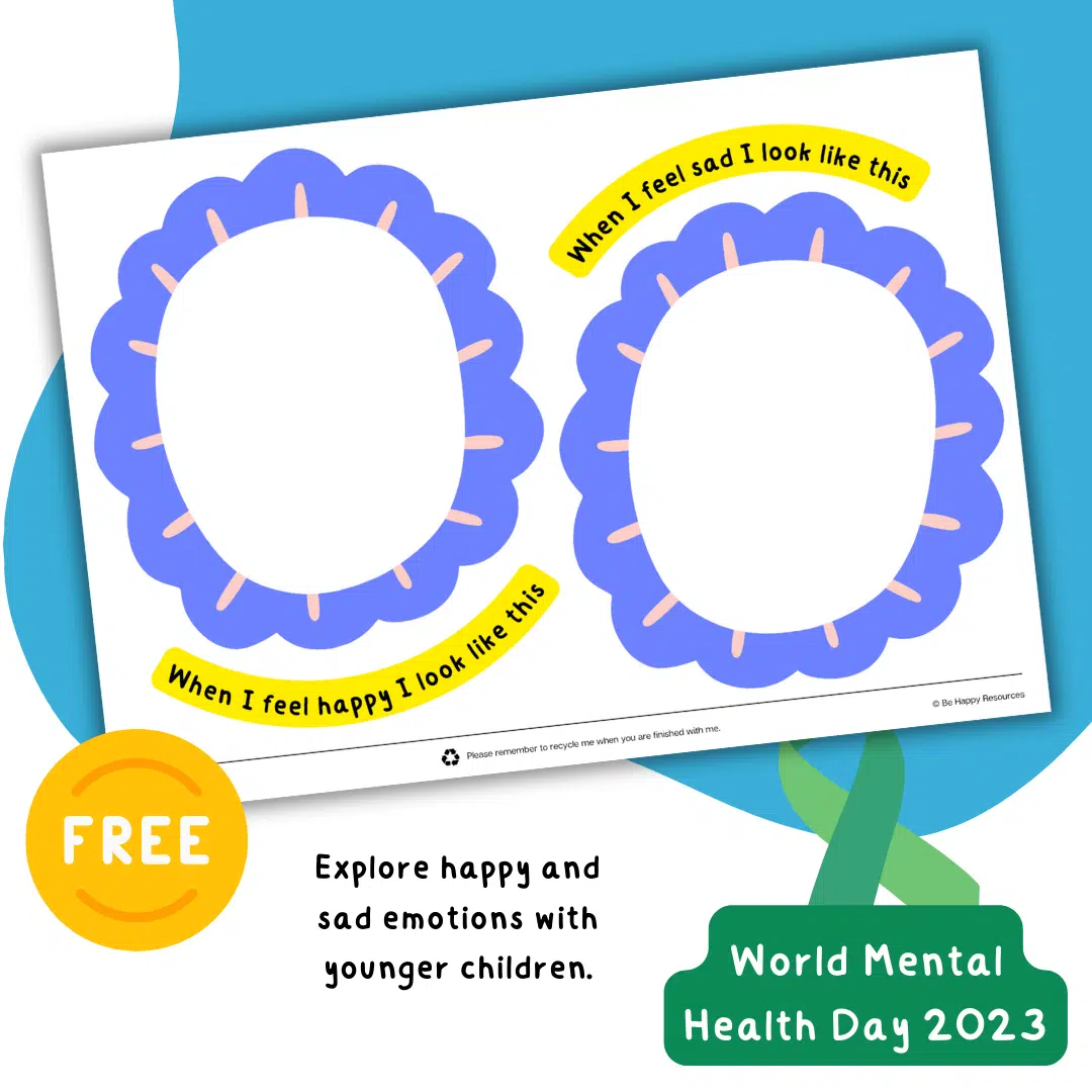 Free Resources for World Mental Health Day 2023 - Be Happy Resources