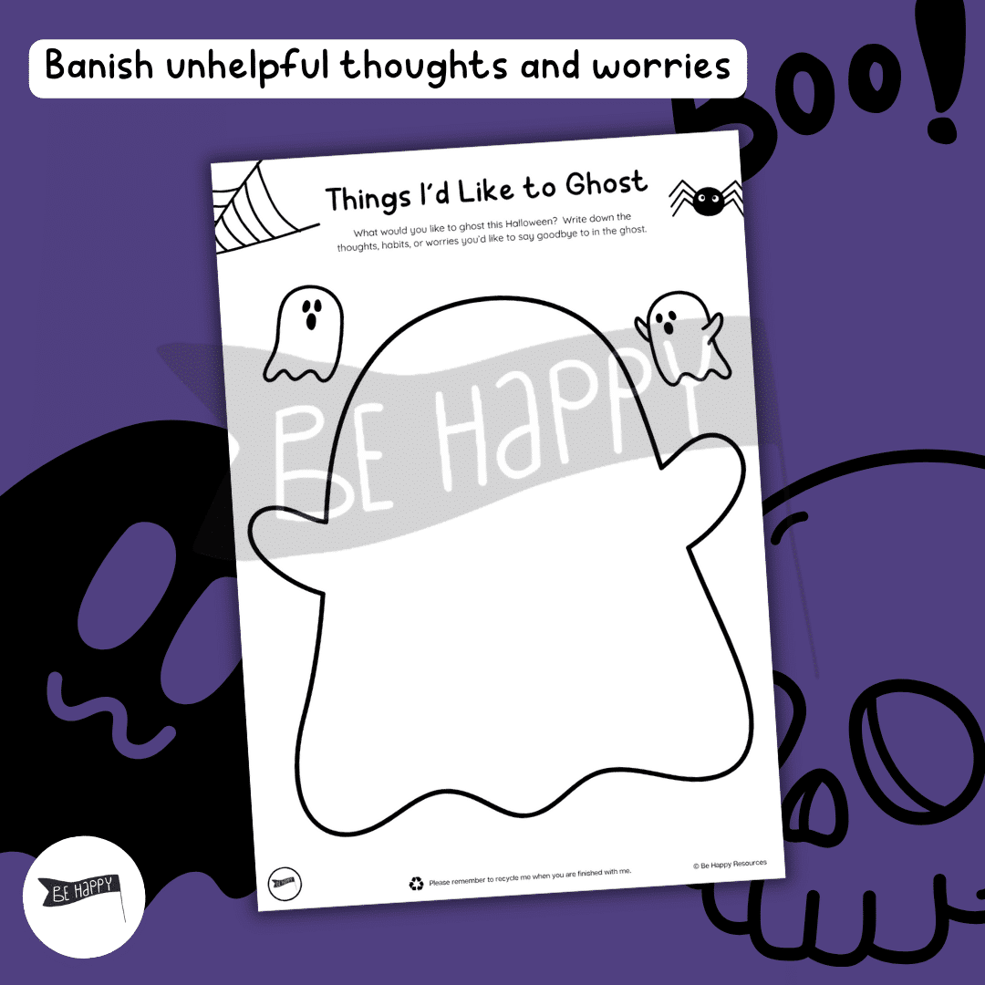 Things I'd Like to Ghost – A Halloween Activity for Teens - Be Happy ...
