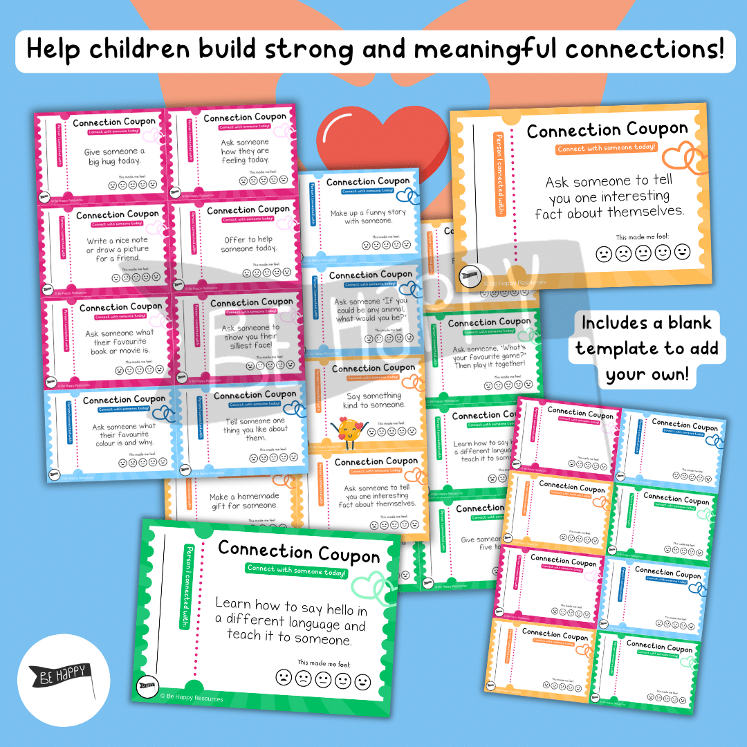 Connection Coupons - For Separation Anxiety, Confidence Building and ...