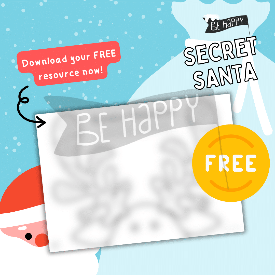 Secret Santa Week Two - Unwrap Your Free Resource Now! - Be Happy Resources