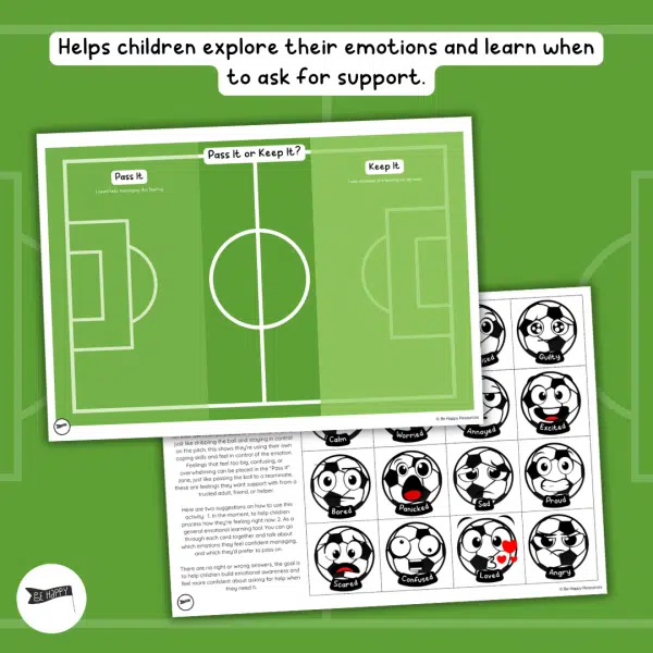 Pass It or Keep It - A Fun Football-Themed Feelings Sharing Activity ...