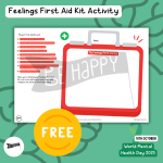 My Feelings First Aid Kit - Explore Coping Skills for WMHD2025 - FREE ...