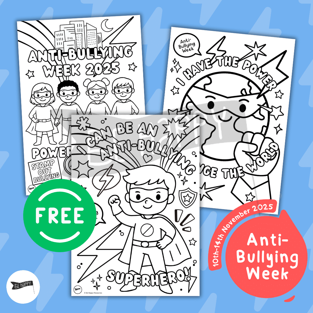 Anti-Bullying Week 2025 Slogan Colouring Sheets - Three Designs - FREE ...