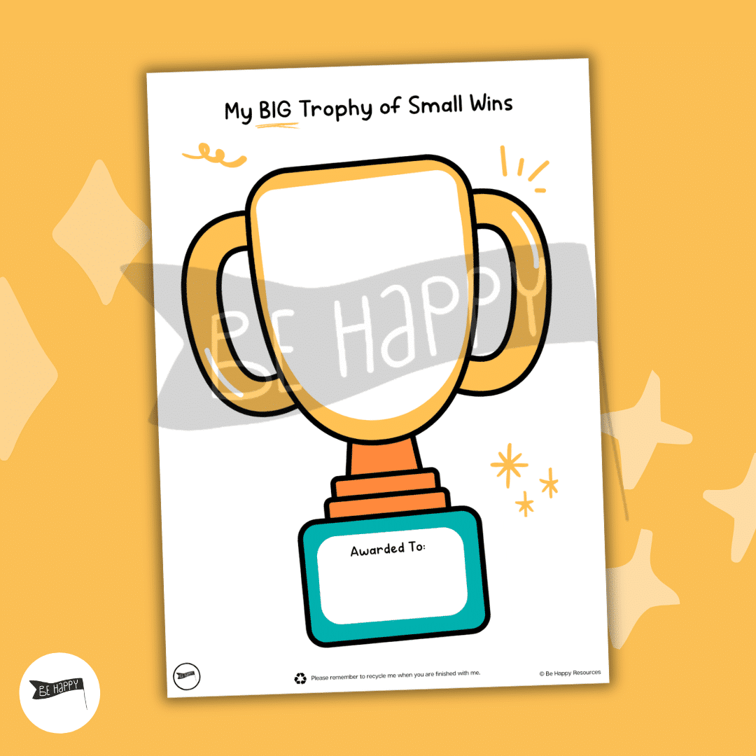 My Big Trophy of Small Wins - A Confidence-Building Reflection Tool ...