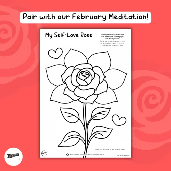 My Self-Love Rose - A Confidence-Boosting Valentines Activity - Be ...
